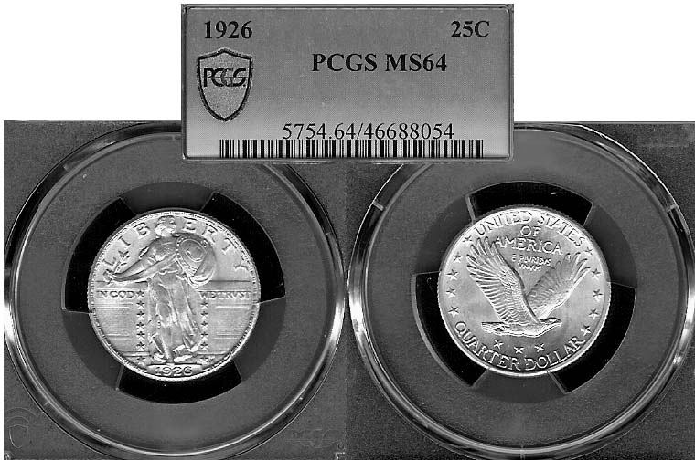 Collectors Corner - 1926 25C MS64 PCGS - #62250872